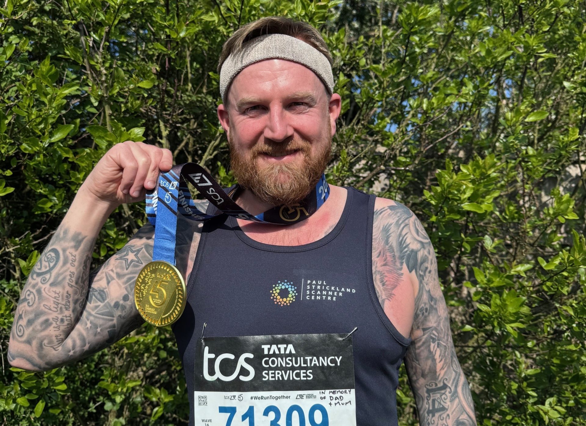Supporter raises £3,000 by running London Marathon so cancer can be ...