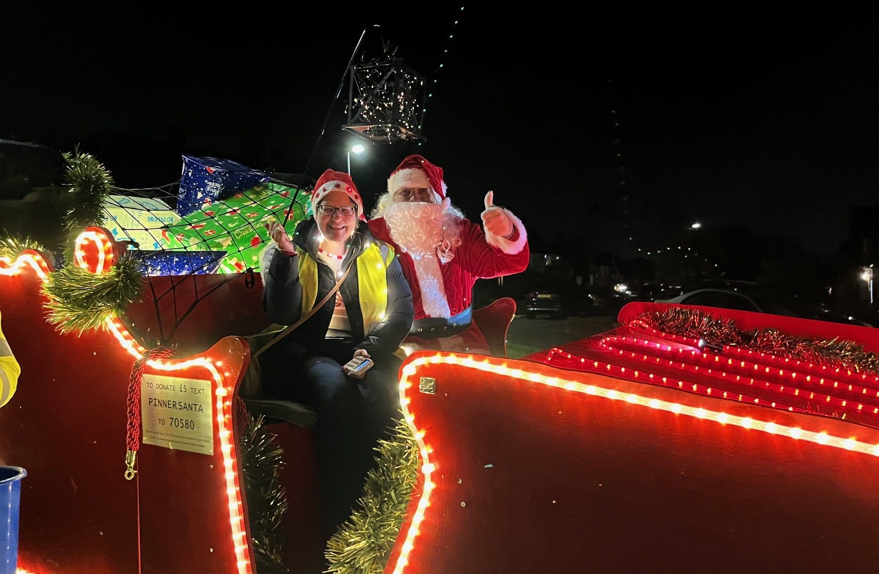 Santa’s on the move… - Paul Strickland Scanner Centre